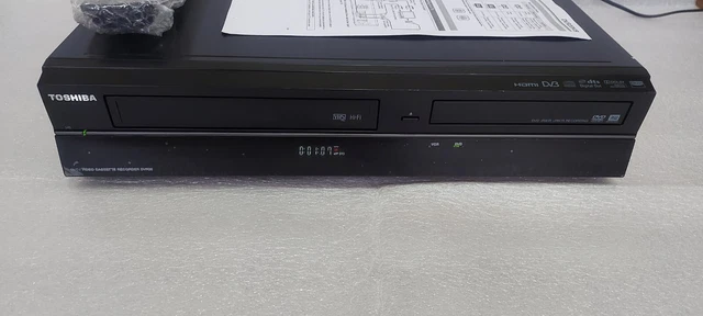 TOSHIBA DVR20 BUILT in Freeview DVD/VCR Recorder and HDMI, USB *VHS ONTO DVD* £180.00 - PicClick UK